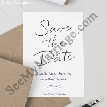 Magic Came True – White Theme Designed Invitation E-card – SeeMyMarriage