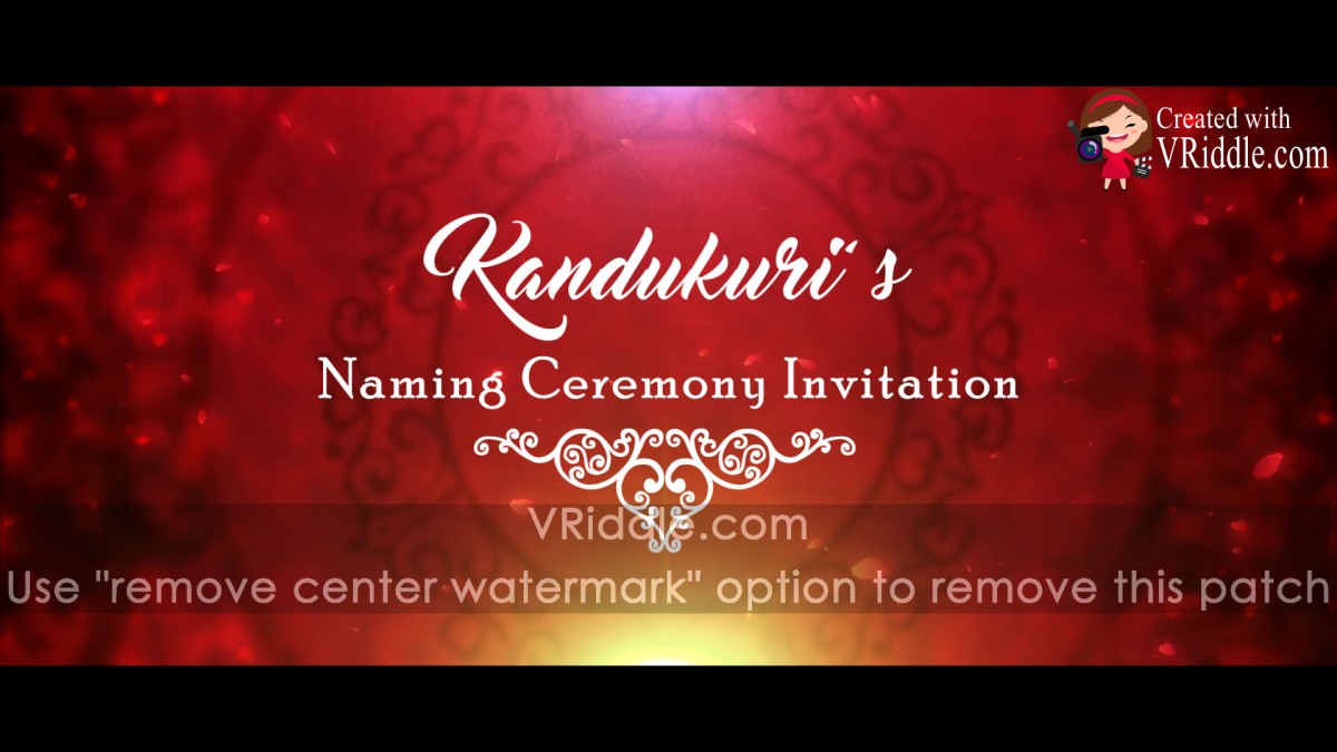 Make Naming Ceremony, Namakaran Samskar, Cradle Ceremony Invitations ...