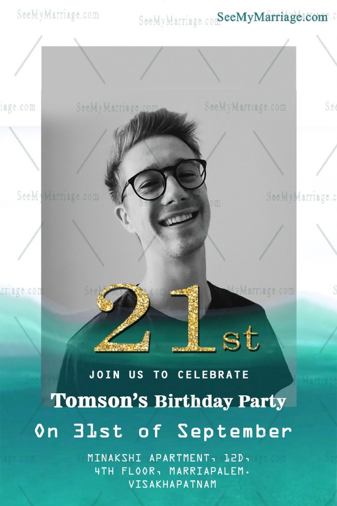 Birthday Party Invitations For Men | Printables and Templates ...