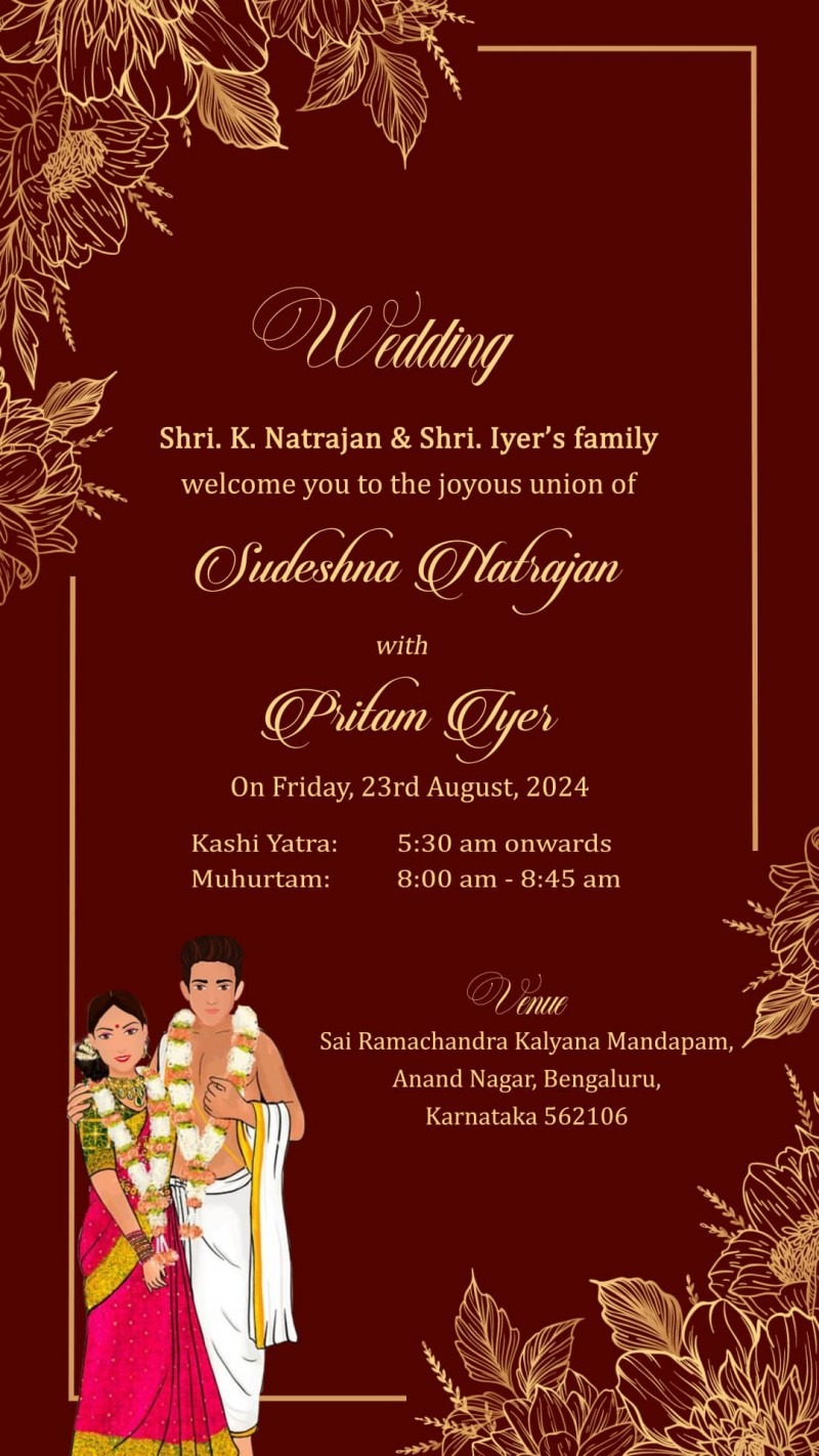 Tamil Invitation Cards | Tamil Wedding Cards | Tamil Invitation Videos ...