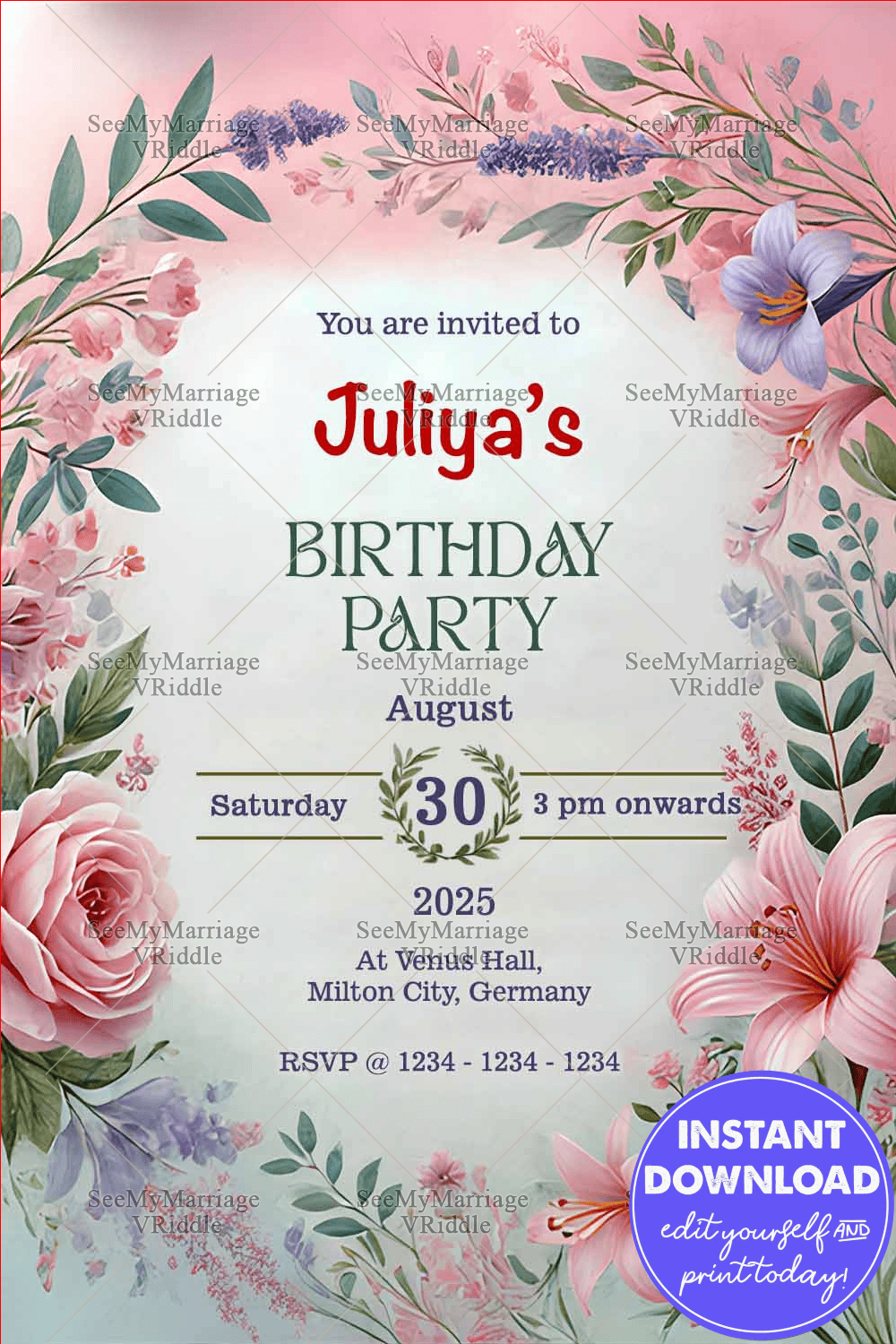 Party Invitation Background