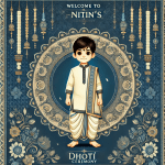 Elegant Dhoti Ceremony Poster Personalized Traditional Celebration ...