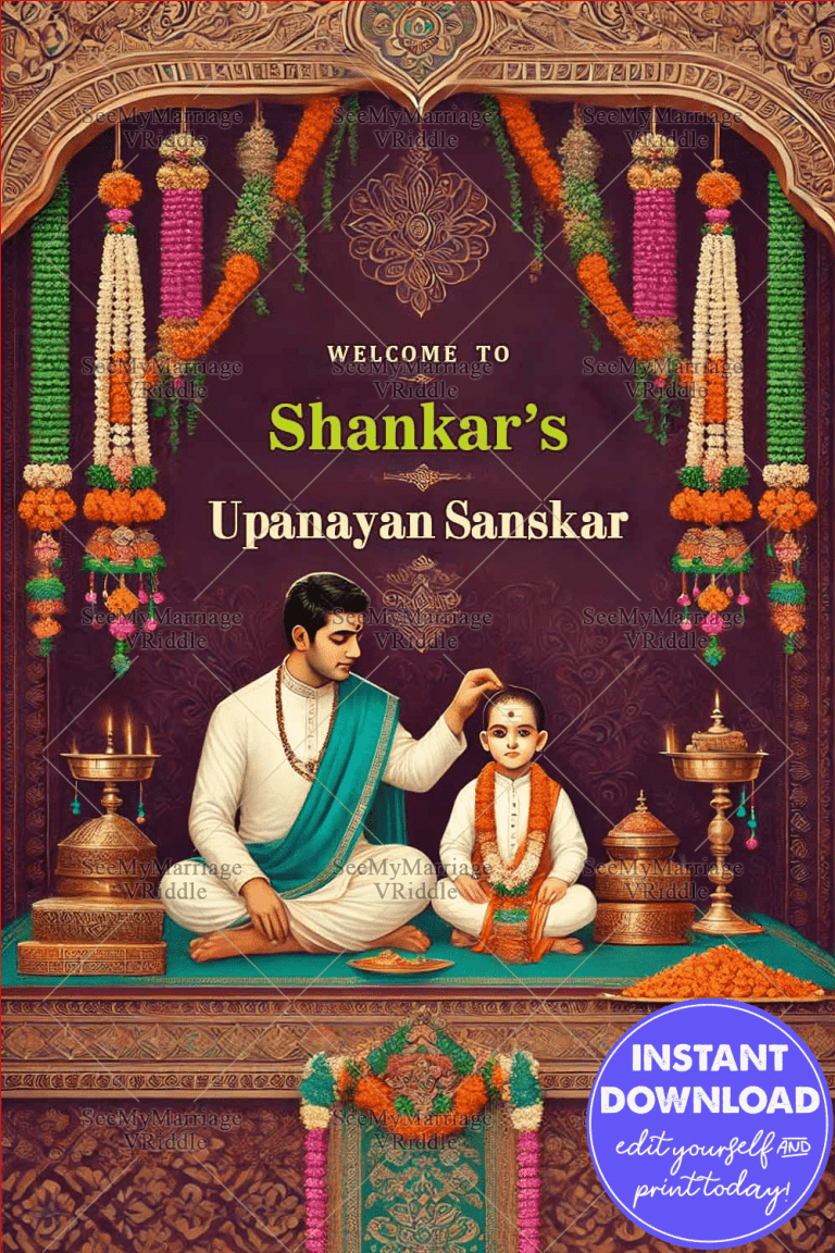 Upanayan Upanayanam Thread Ceremony Invitations Cards and Videos ...