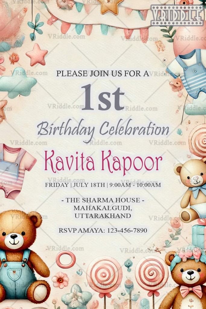 Birthday Invitations – SeeMyMarriage